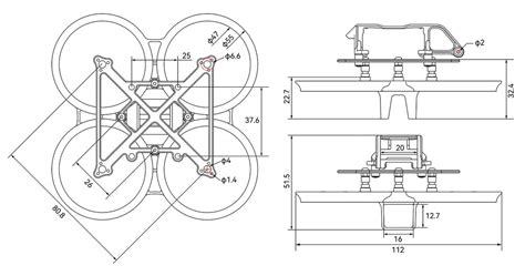 Betafpv Pavo Pico Brushless Whoop Frame Kit Flysmart Digi