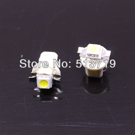 Купить 1 X B8 5d T5 12v Светодиодные лампы датчика 5050 1 Smd спидометр