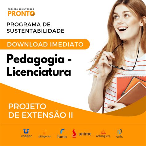PROJETO DE EXTENSÃO II PEDAGOGIA Projeto de Extensão Pronto