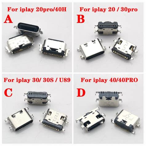 Pcs Type C USB Jack Female Socket Charging Port Plug Dock Connector For Alldocube IPlay