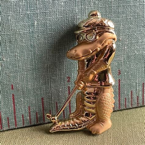 Alligator Brooch Etsy