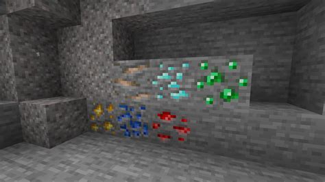 New Ore Textures Minecraft Texture Pack