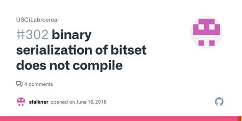 Binary Serialization Of Bitset Does Not Compile Issue Uscilab