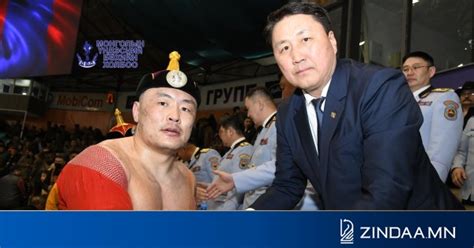 Монгол цэргийн өдрийн барилдаанд Улсын начин Л Отгонбаатар түрүүллээ