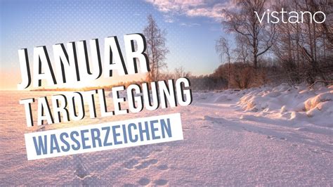 Wasser Monatstarot Januar 2025 Krebs Fische Skorpion YouTube