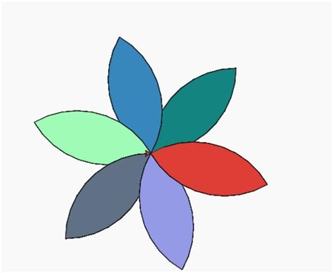 solved in python write a function flower numpedals rad