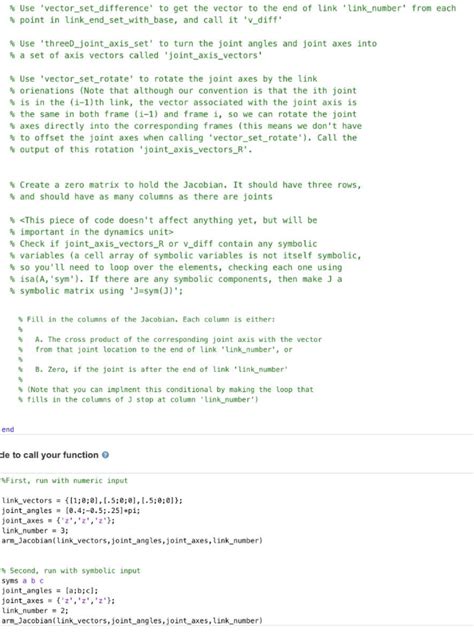 Solved Use The Vector And Rotation Functions You C