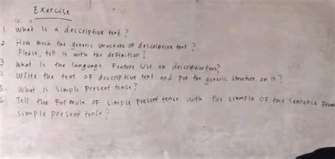 Exercise 1 What Is A Descriptive Text 2 How StudyX