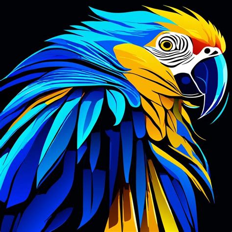 Premium Vector Tropical Wildlife Vector Set