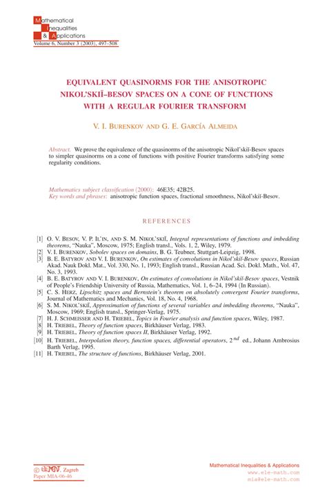 pdf equivalent quasinorms for the anisotropic nikol skii besov spaces