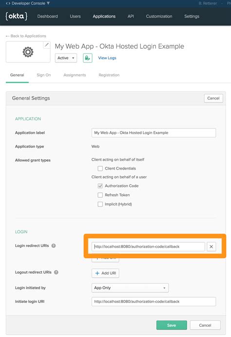Custom Login Redirect Uri Error Questions Okta Developer Community