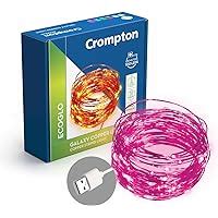 Buy Crompton Galaxy Decoration Copper USB Powered String Fairy Lights With Led Light