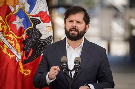 Presidente Boric Tras Acuerdo De Reparación De Deuda Histórica