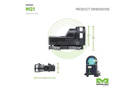Mepro M21 Red Dot Daynight Self Illuminated Reflex Sight