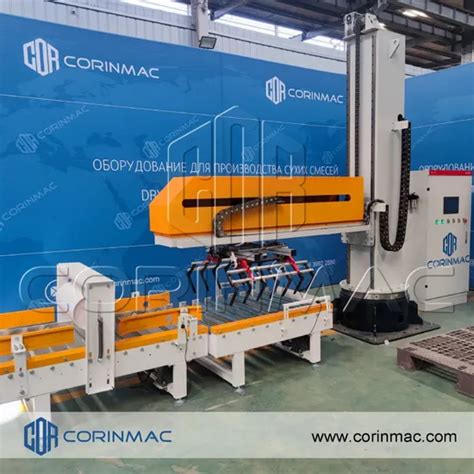 Automatic Robotic Stack Palletizer Robot System Single Column