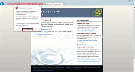 How To Fix Vmware Vcenter Server Certificate Issue In Xendesktop 78