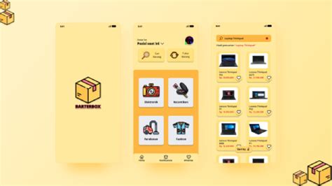 Barter Box App Design Figma