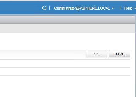 Cant Login Using Windows Session Credentials VCSA VSphere 6