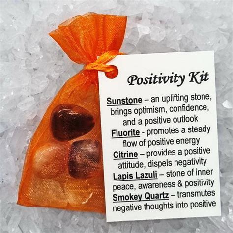 Crystal Healing Kit Positivity Inspired By 3