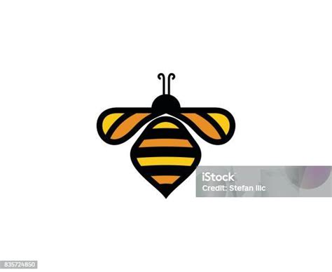 꿀벌 아이콘크기 곤충에 대한 스톡 벡터 아트 및 기타 이미지 곤충 꿀 노랑 Istock