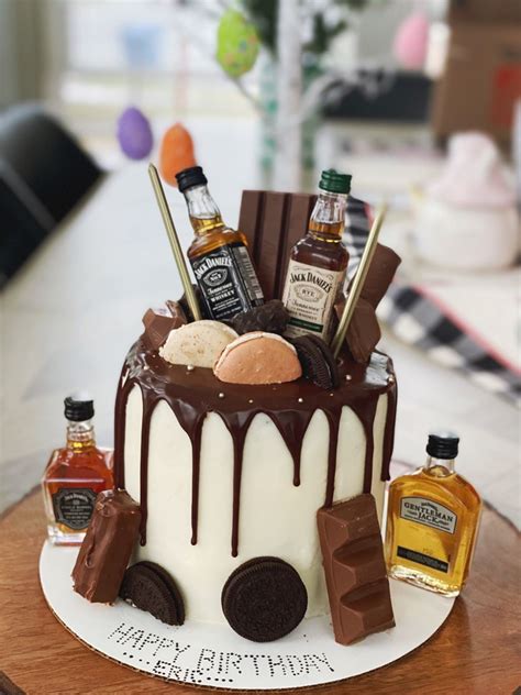 Whisky Lovers Birthday Cake