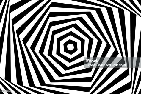 소용돌이 소용돌이 패턴의 벡터 추상 그림 Op 아트 스타일 착시의 트렌디 한 배경 0명에 대한 스톡 벡터 아트 및 기타 이미지