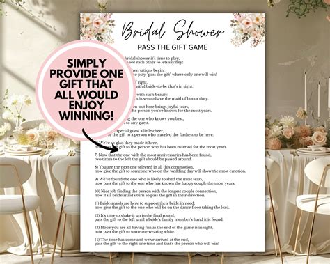 Bridal Shower Pass The T Game Printable Bridal Shower Find The