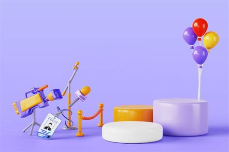 3d Event Promotional Design Psd High Quality Free Psd Templates For Download Freepik