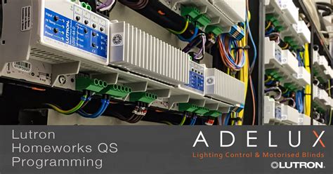 Lutron Programmer Homeworks QS Adelux Consulting Ltd
