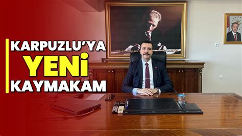 Karpuzlu ya yeni kaymakam Aydın Ses Gazetesi En Güncel Aydın