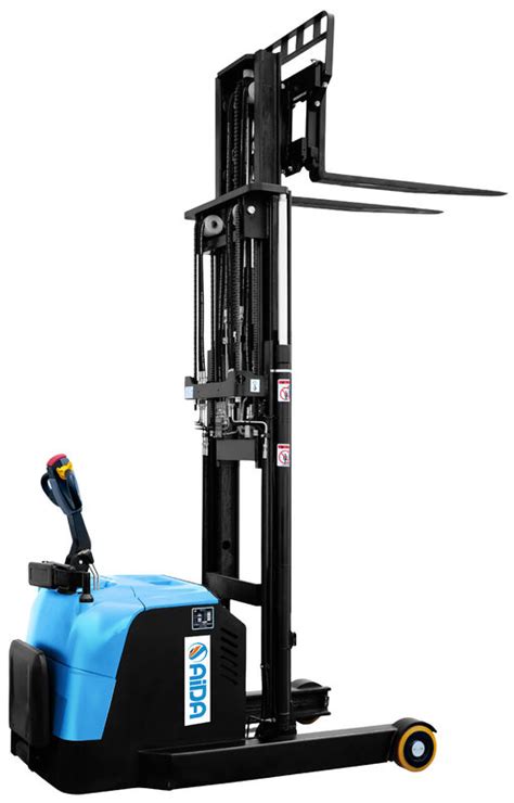 Hydraulic Electric Pallet Reach Truck Ac Drive Battery Operated