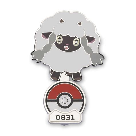 Pokémon Gallery Pins Wooloo Standing Pin Pokémon Center Official Site