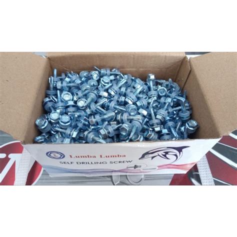 Jual Baut Drilling Lumba Ukuran 12x20 Isi 600pc Panjang 2cm Kunci 8