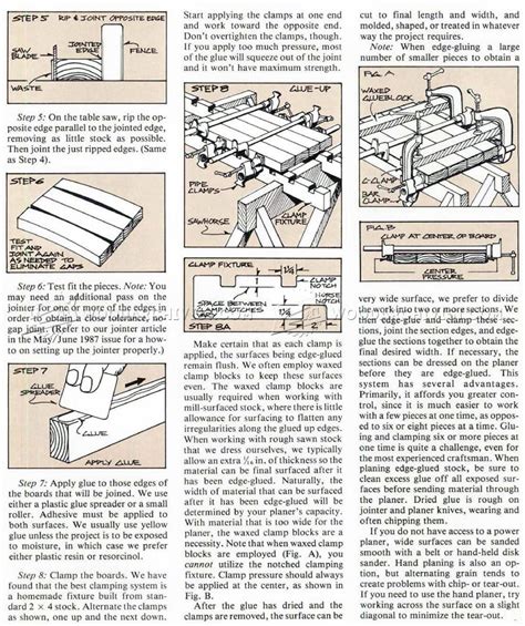 Edge Gluing And Clamping Techniques WoodArchivist