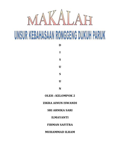 Sampul Makalah Pdf