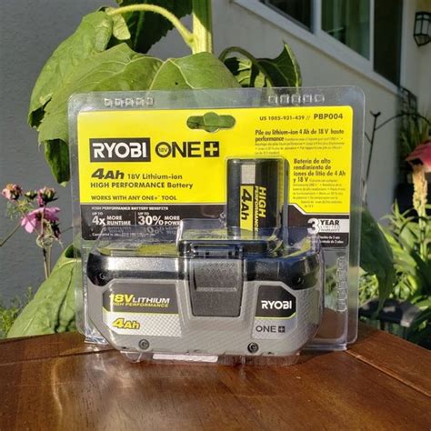 Ryobi Storage Organization New Ryobi One 8v 4 Ah Lithiumion High