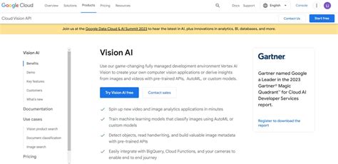 Google Cloud Vision Ai