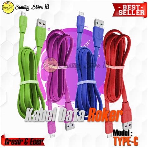 Jual Kabel Usb Type C Kabel Charger Kabel Data Type C Shopee