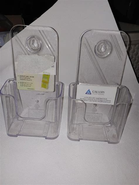 아크릴 명함 팜플렛 케이스 꽂이 세컨웨어헬로마켓