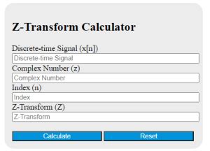 Z Transform Calculator Calculator Academy
