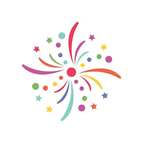 Colorful Fireworks Explosion Vector Graphic Illustration Design 29747268 Vector Art At Vecteezy