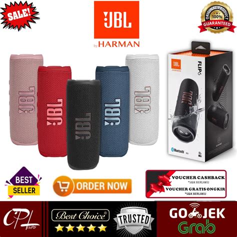 Jual JBL Flip 6 Portable Waterproof Bluetooth Speaker ORIGINAL Shopee Indonesia