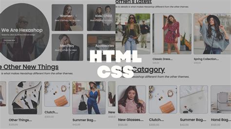 How To Make A Website Using Html And Css With Source Code Ms Web Developer Youtube