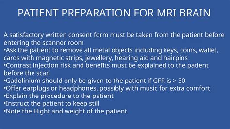 Mri Brain Protocol And Planningpptx Mri Brain Protocol And Planningpptx