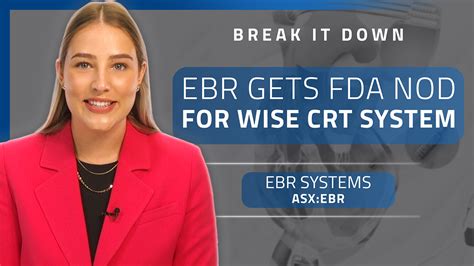 Break It Down Ebr Lands Vital Fda Approval Stockhead