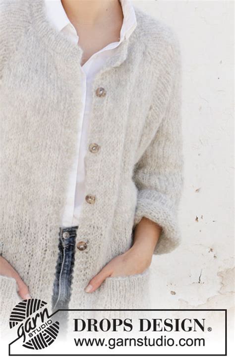 Alpaca Silk Knit Cardigan Women Knit Jacket With Raglan Etsy
