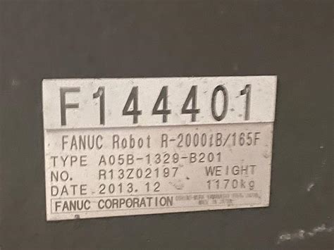 Fanuc Fanuc R Ib F Axes Robot With R Ib Control