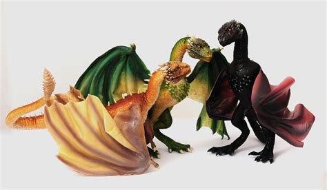 Game Of Thrones Viserion Rhaegal Drogon By Fellkunst On Deviantart