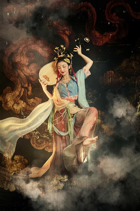 【神话映像】飞天 成都临溪摄影 花瓣网