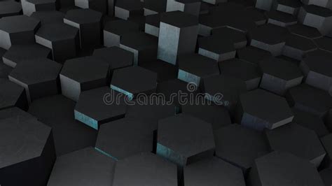 Small Blue Glow Globes Abstract Particle Motion Background Loop Stock